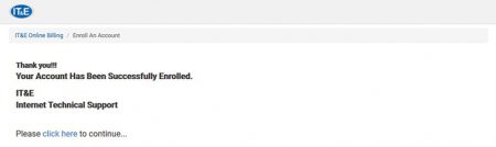 MyBilling - IT&E Online Store